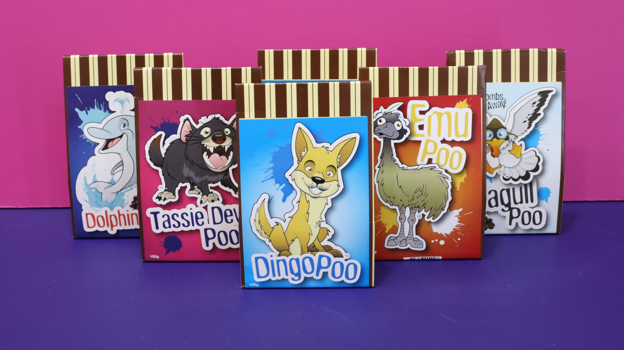 Aussie Choc Animal Poo Range | The Whizz Pop Candy Shop