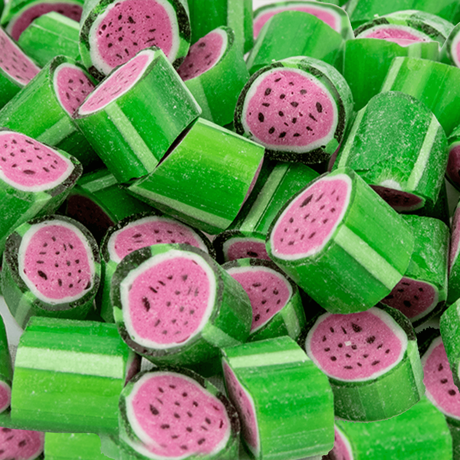 Watermelon Rock Candy 100g | The Whizz Pop Candy Shop