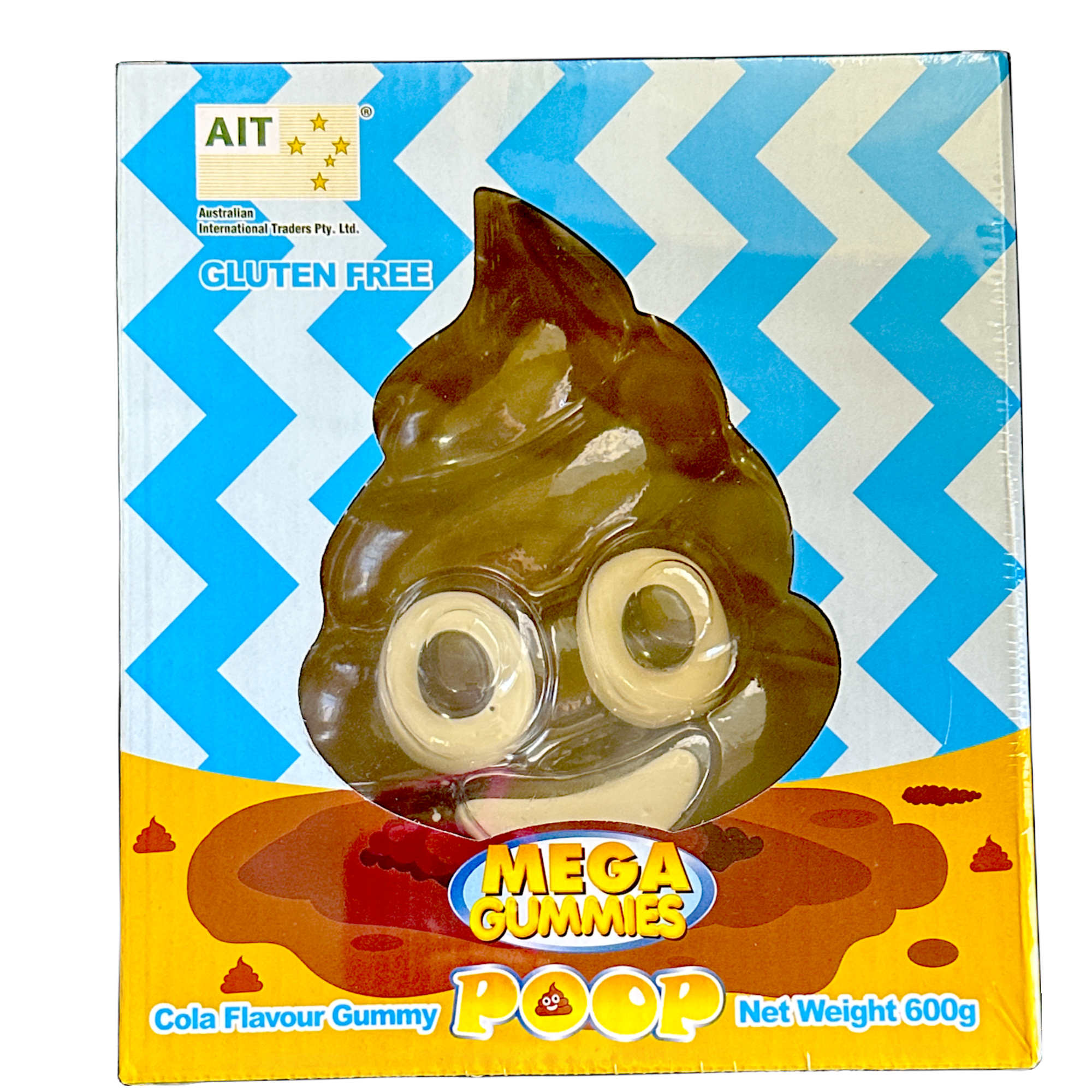 Mega Gummy Poop 600g | The Whizz Pop Candy Shop