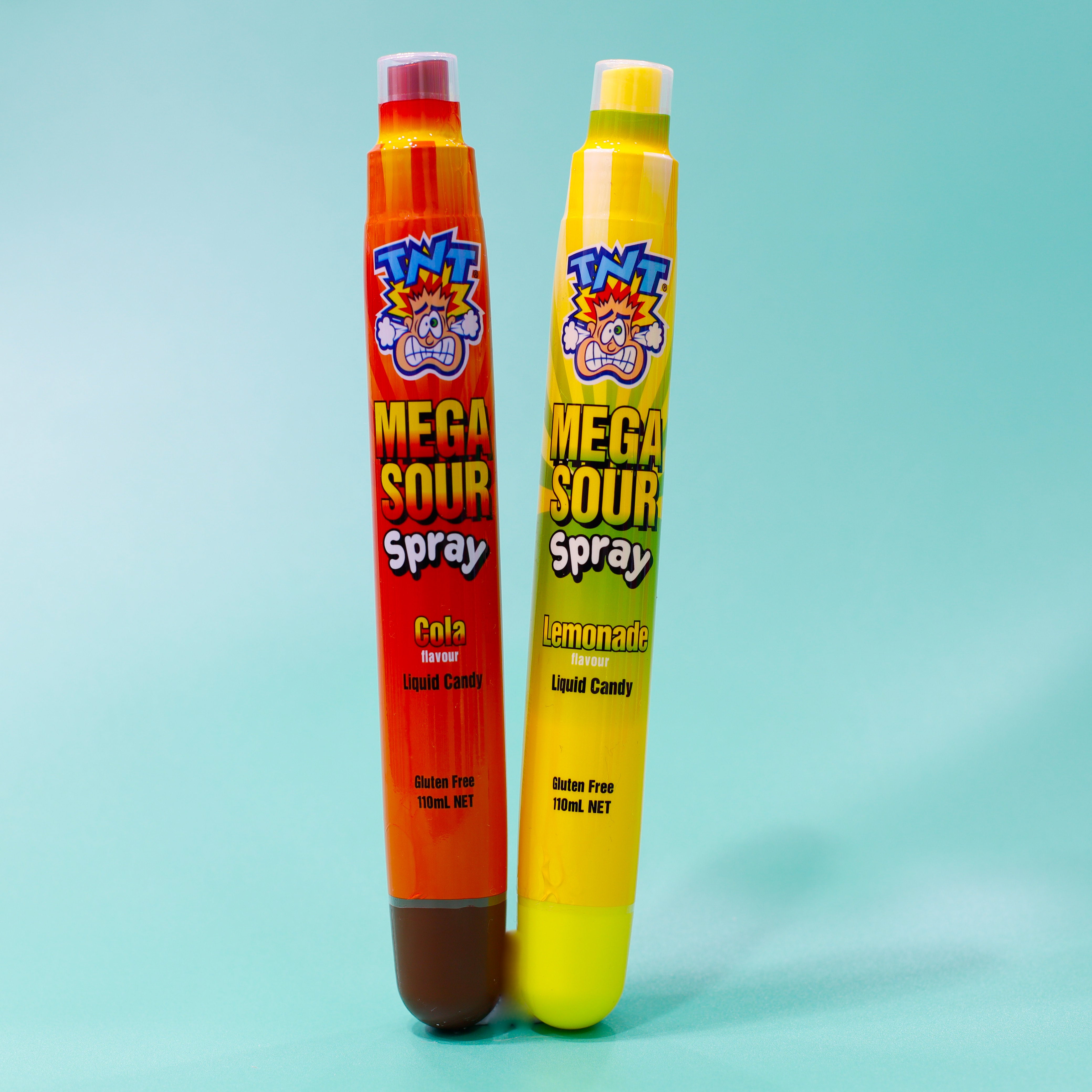 TNT Mega Sour Spray Lemonade or Cola | The Whizz Pop Candy Shop