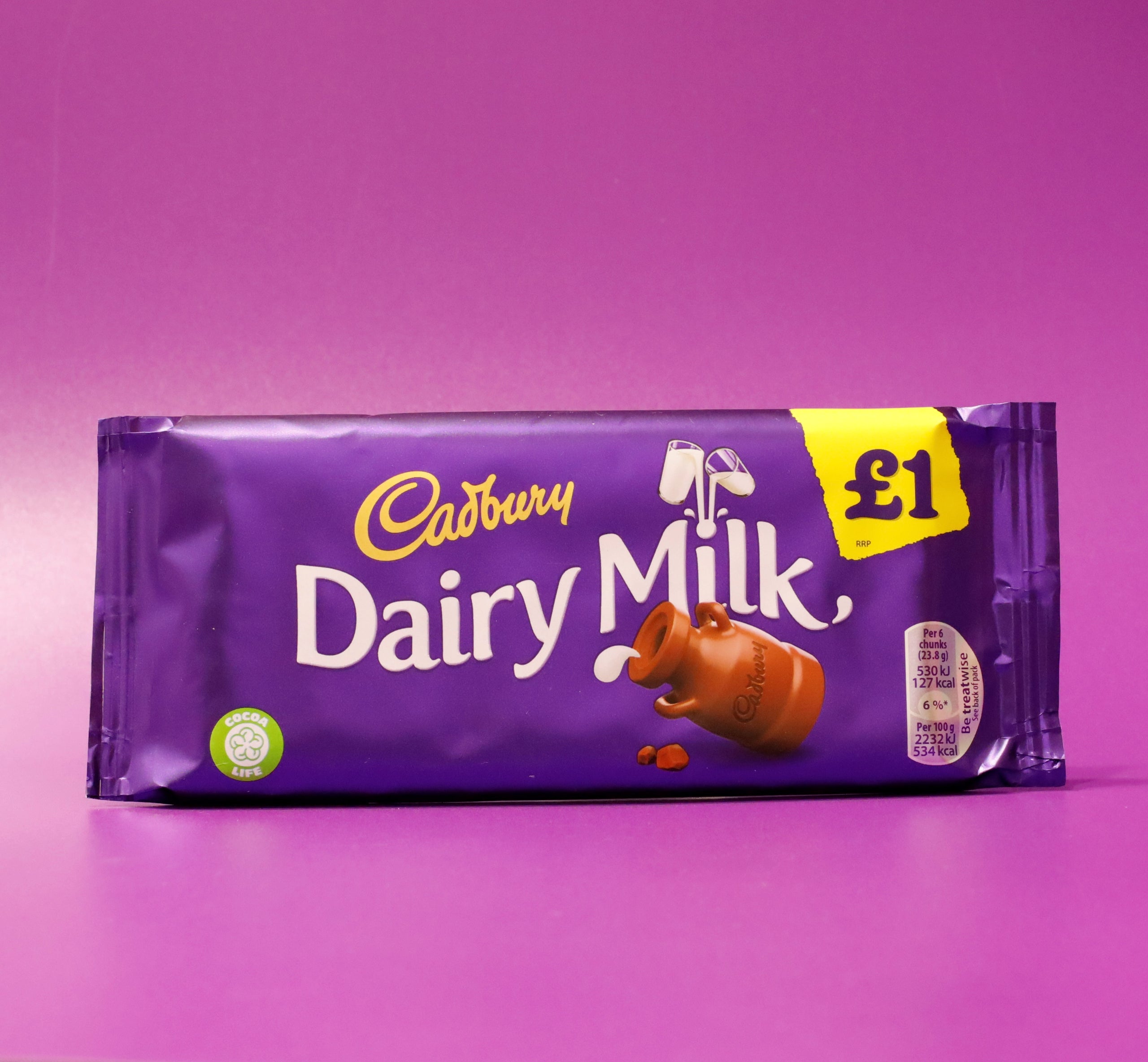 Cadbury Dairy Milk Block 95g | The Whizz Pop Candy Shop