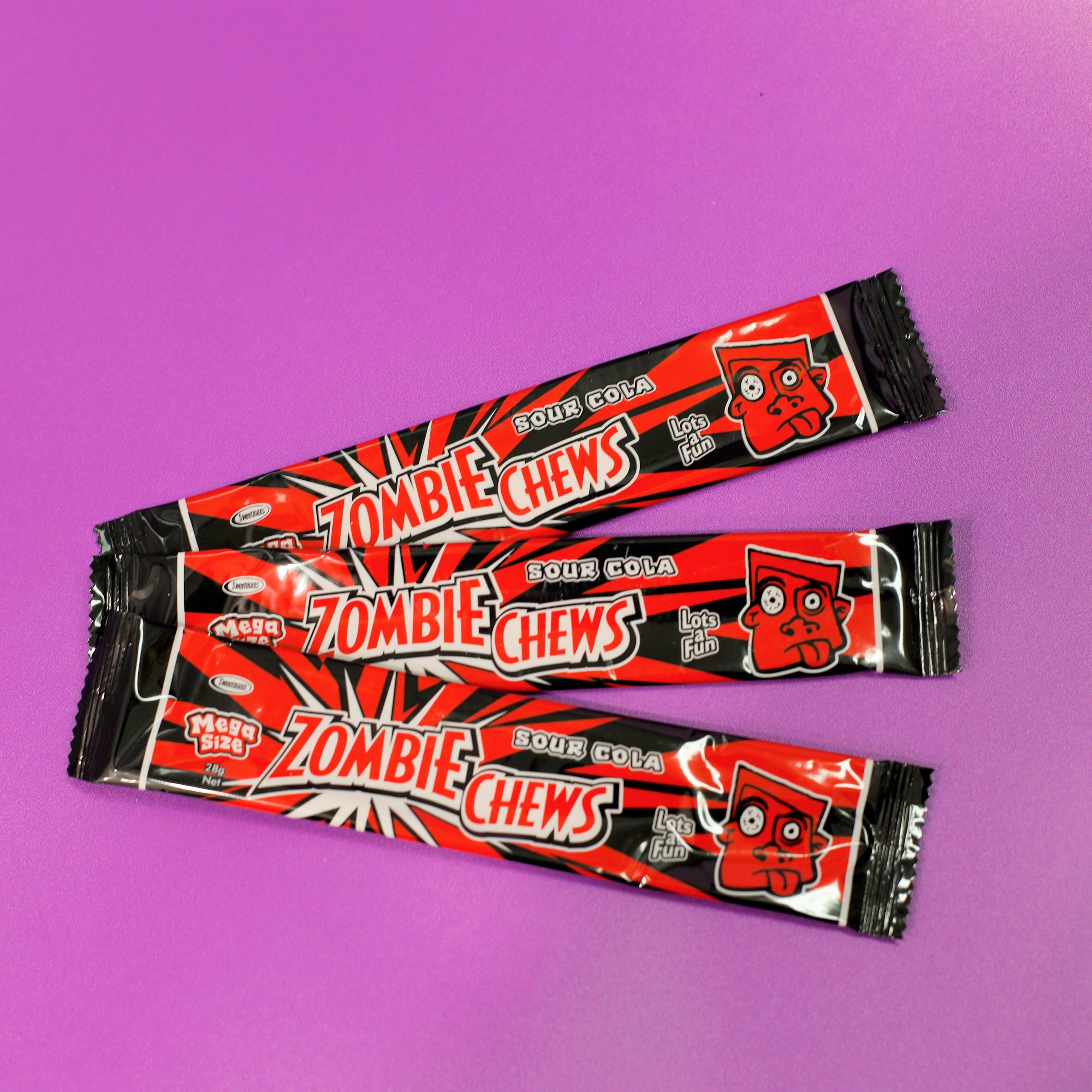 Zombie Chew Sour Cola 28g | The Whizz Pop Candy Shop